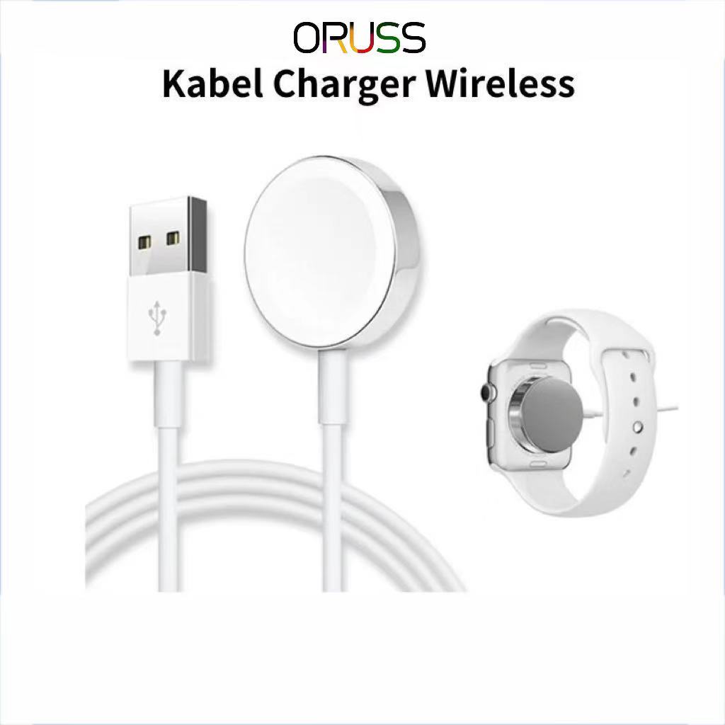Jual ORUSS Watch USB Charger Watch Wireless Charging Magnetic Charging ...