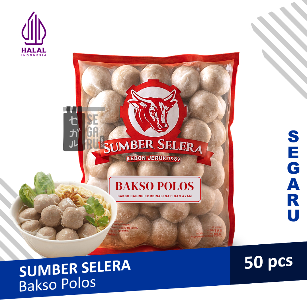 Jual Sumber Selera Bakso Sapi dan Ayam POLOS Isi 50pcs | Shopee Indonesia