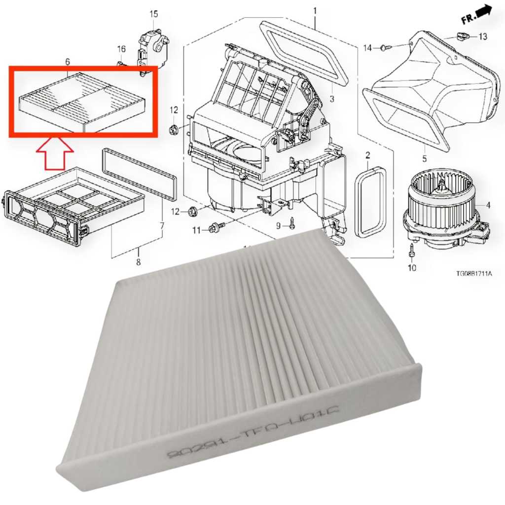 Jual Filter Saringan Ac filter cabin Jazz Rs Ge8 Gk5 City Brio Mobilio ...