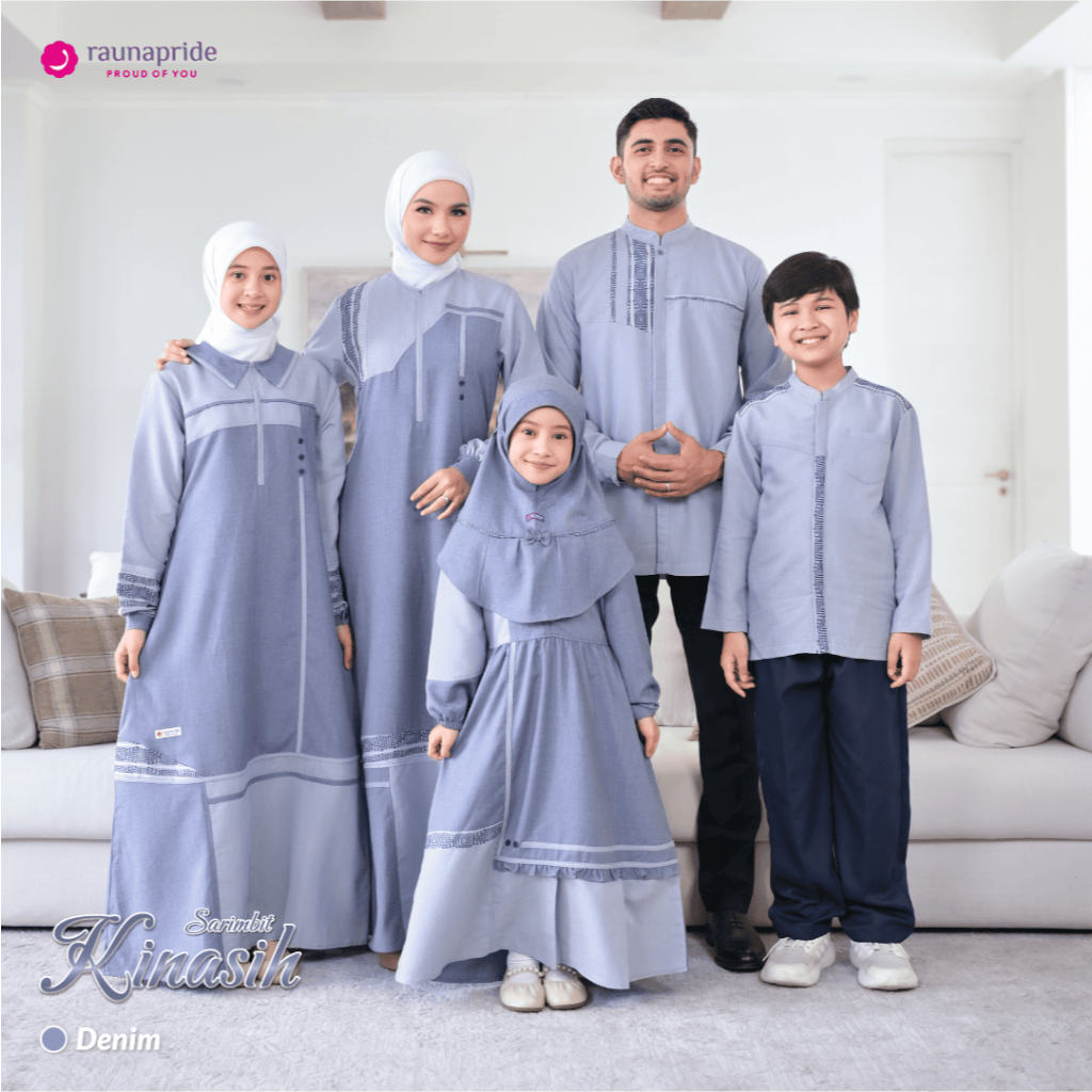 Jual Sarimbit Keluarga 2026 Sarimbit Raunapride Kinasih Denim Terbaru ...