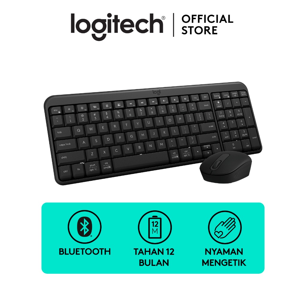 Jual Logitech MK251 Combo Mouse dan Keyboard Nirkabel Bluetooth ...