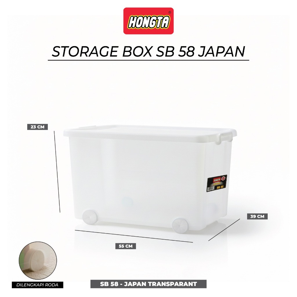 Jual HONGTA - UKURAN 29 LITER !!! Container / Kontainer Storage Box SB ...