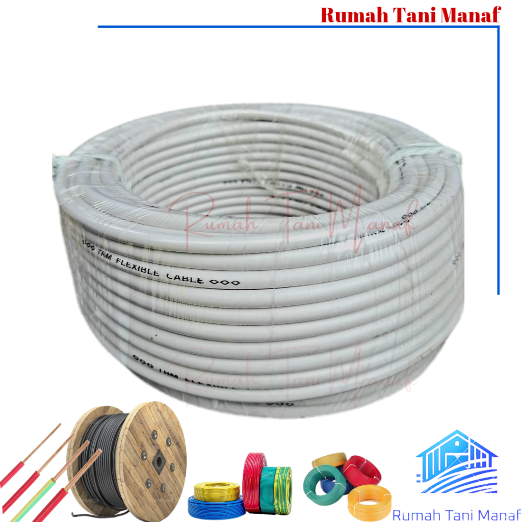 Jual Kabel Listrik Kabel Serabut NYYHY 2x0,75 NYMHY Serabut Tebal 2x0 ...