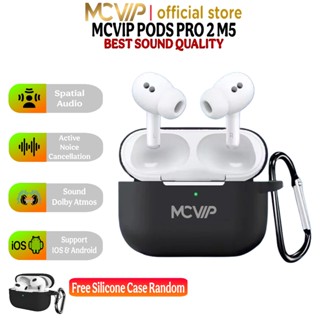 Jual MCVIP Pods Pro 2 M5 ANC TWS Headset Bluetooth Active Noise ...