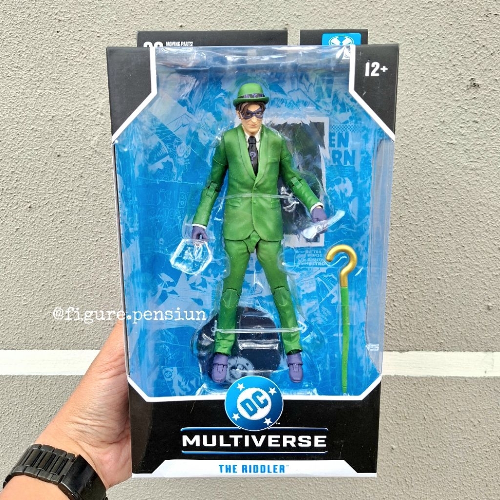 Jual DC MULTIVERSE MCFARLANE TOYS THE RIDDLER BATMAN HUSH EDITION ...