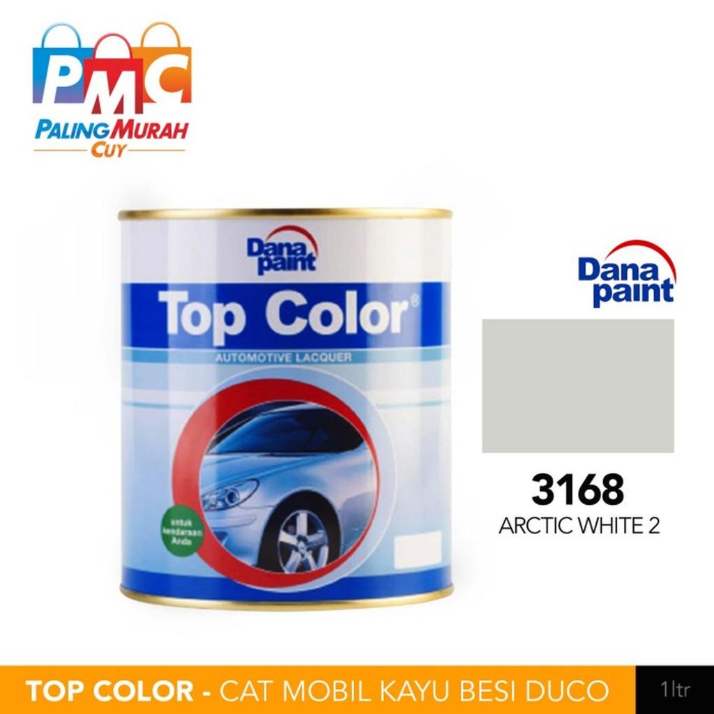 Jual TOP COLOR ARTIC WHITE 2 222-3168 / CAT DUCO TOPCOLOR 3168 | Shopee ...