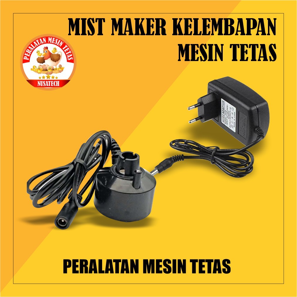 Jual MIST MAKER 1 MATA HITAM PEMBUAT KABUT DAN ADAPTOR | Shopee Indonesia