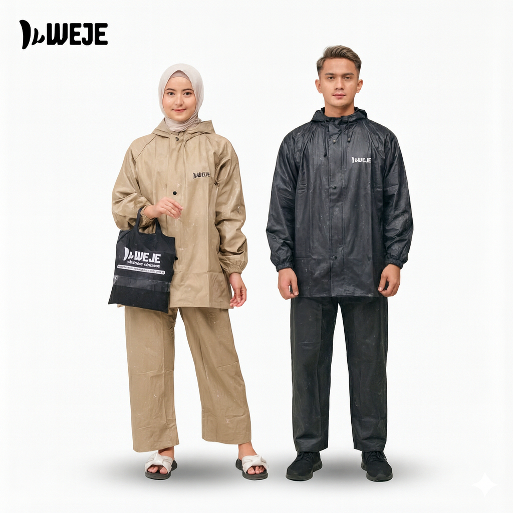 Jual WEJE Jas Hujan Motor Unisex Anti Air PVC Nyaman Dipakai Satu ...