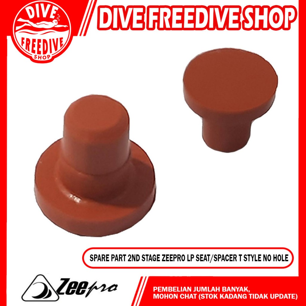 Jual Low Pressure Spare Part Lp Seat Spacer Red 2nd Second Stage Zeepro ...