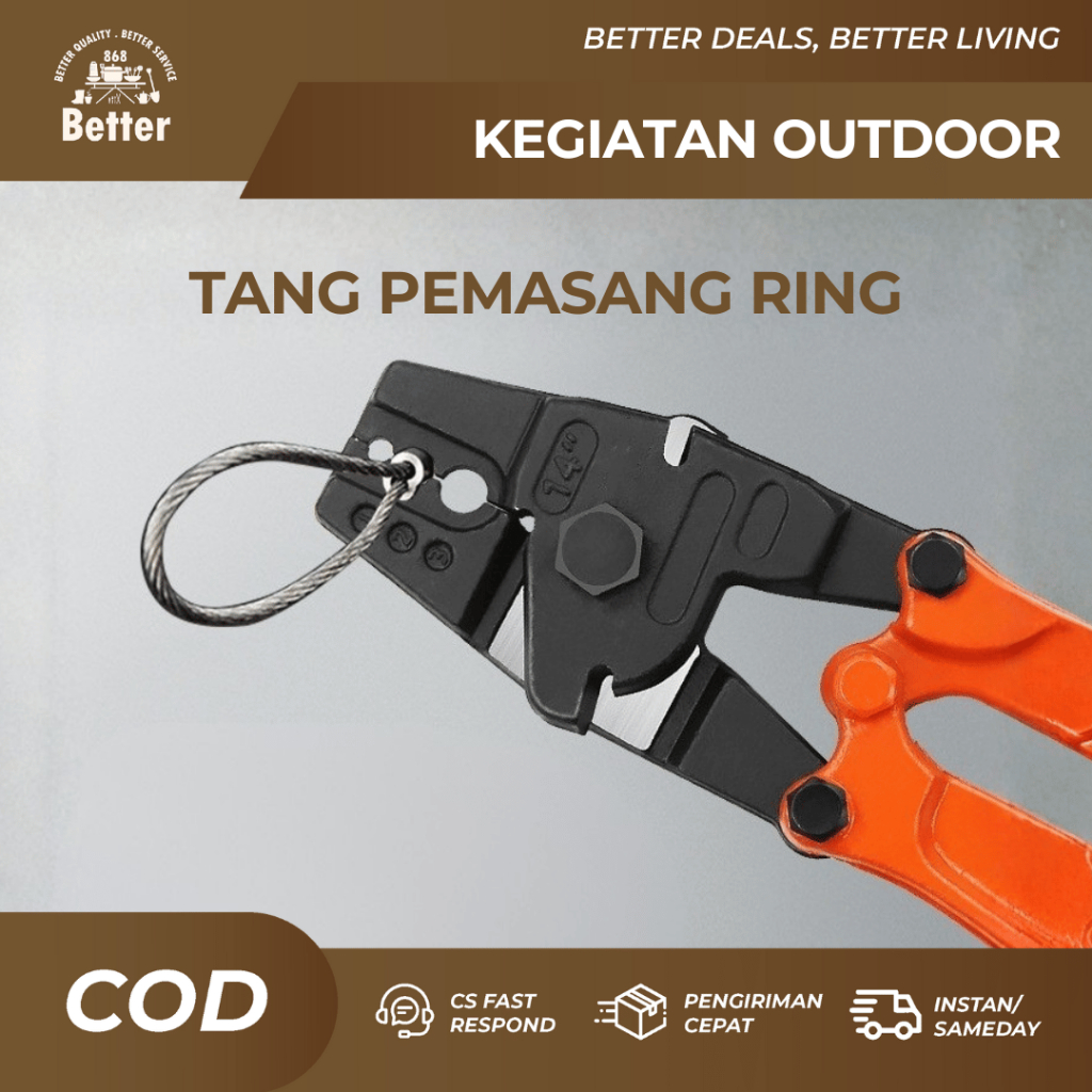 Jual Tang Pemasang Ring Aluminium Ferrule Crimping Tool Sekaligus ...