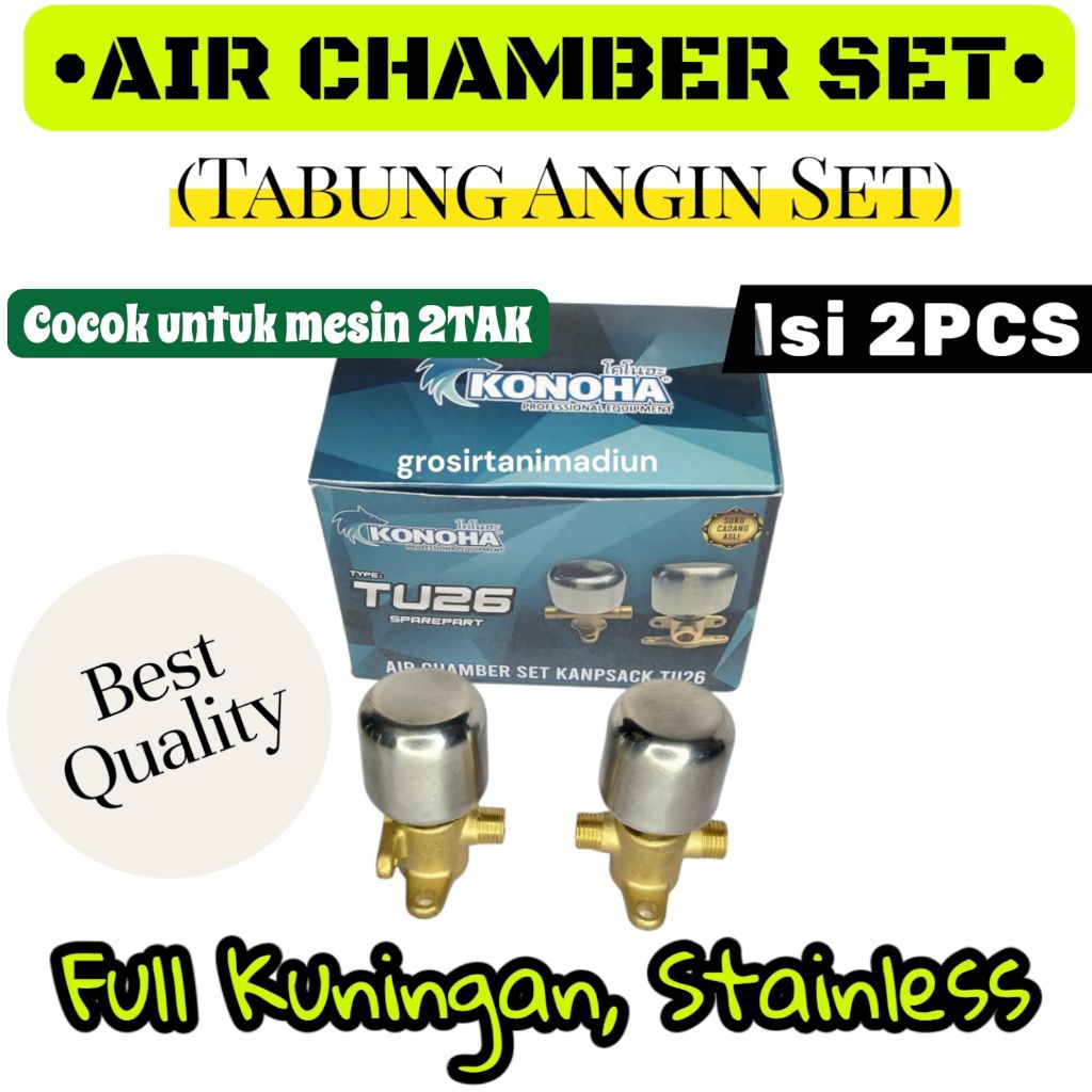 Jual Air Chamber set/ Tabung angin mesin sprayer semprot isi 2pcs ...