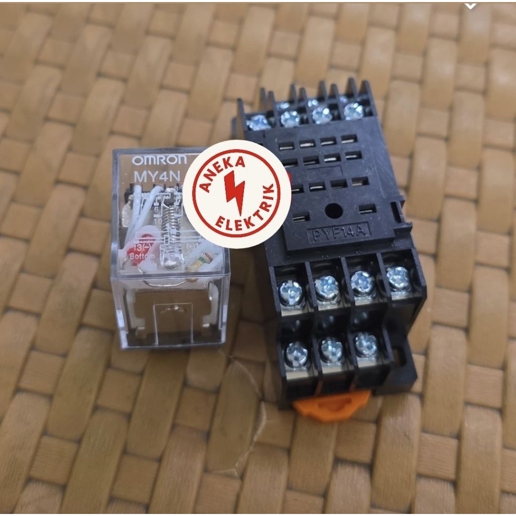 Jual Relay MY4N 220VAC + Socket 14 pin / my4 220vac | Shopee Indonesia