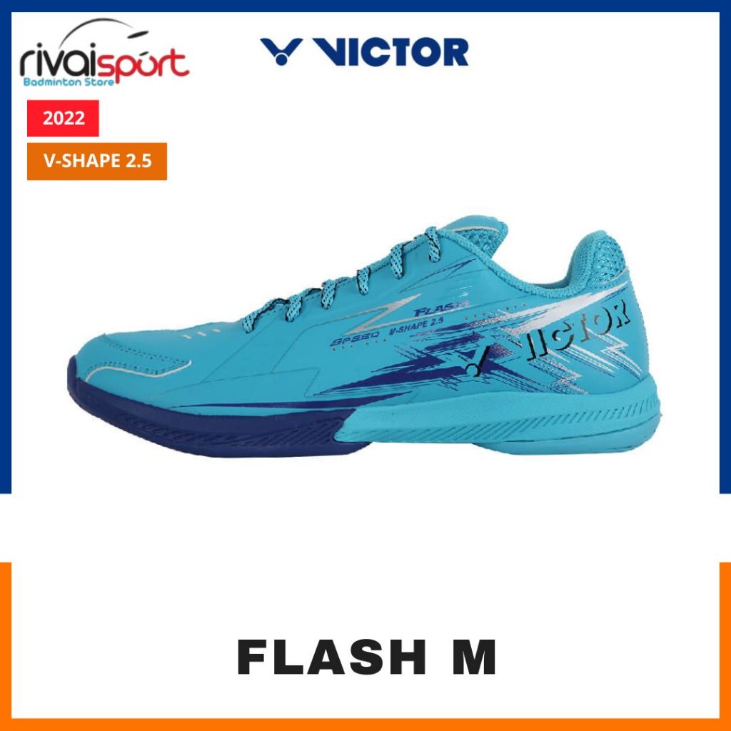 Jual Clearance Sale Sepatu Badminton Victor Flash | Shopee Indonesia