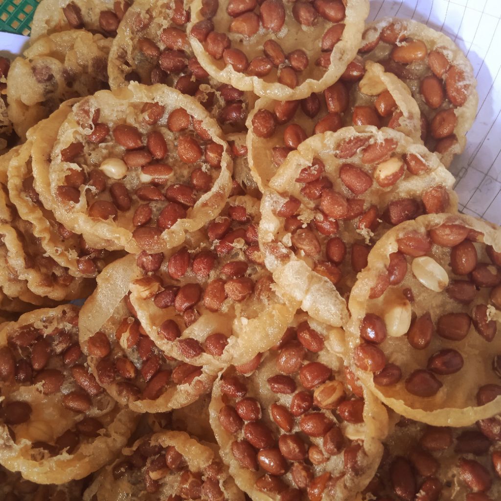 Jual PEYEK KACANG TANAH 500 gram SUPER RENYAH GURIH DI GORENG DADAKAN ...