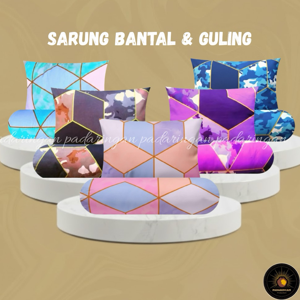 Jual sarung bantal dan guling Tralis / kangkung / classik / sarung ...