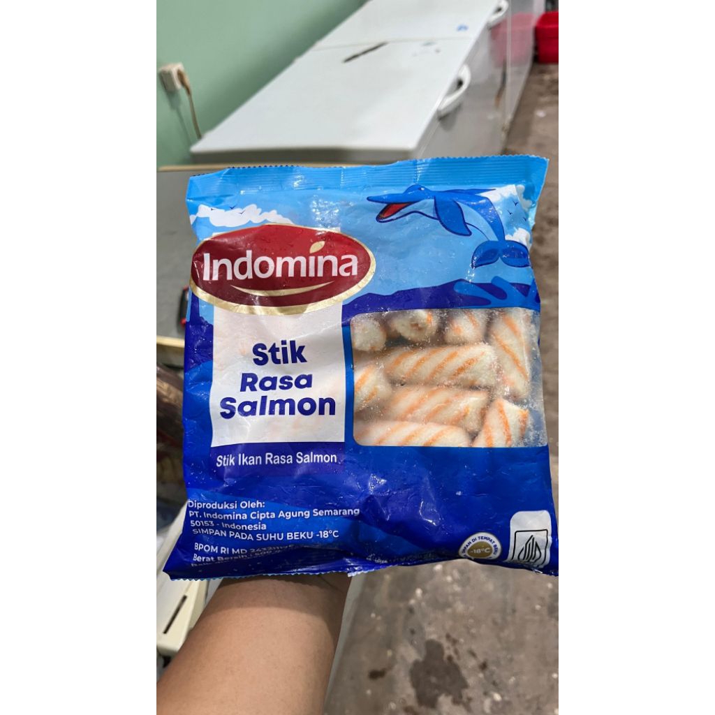 Jual indomina stik salmon isi 25 frozen food | Shopee Indonesia