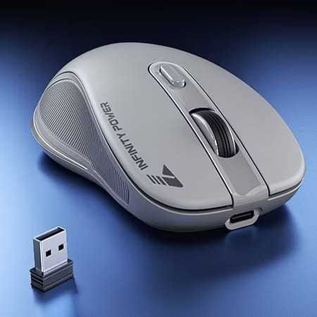 Jual Gamen Mouse GM100W Gaming Mouse Nirkabel 2.4 GHz dengan 8 Juta ...