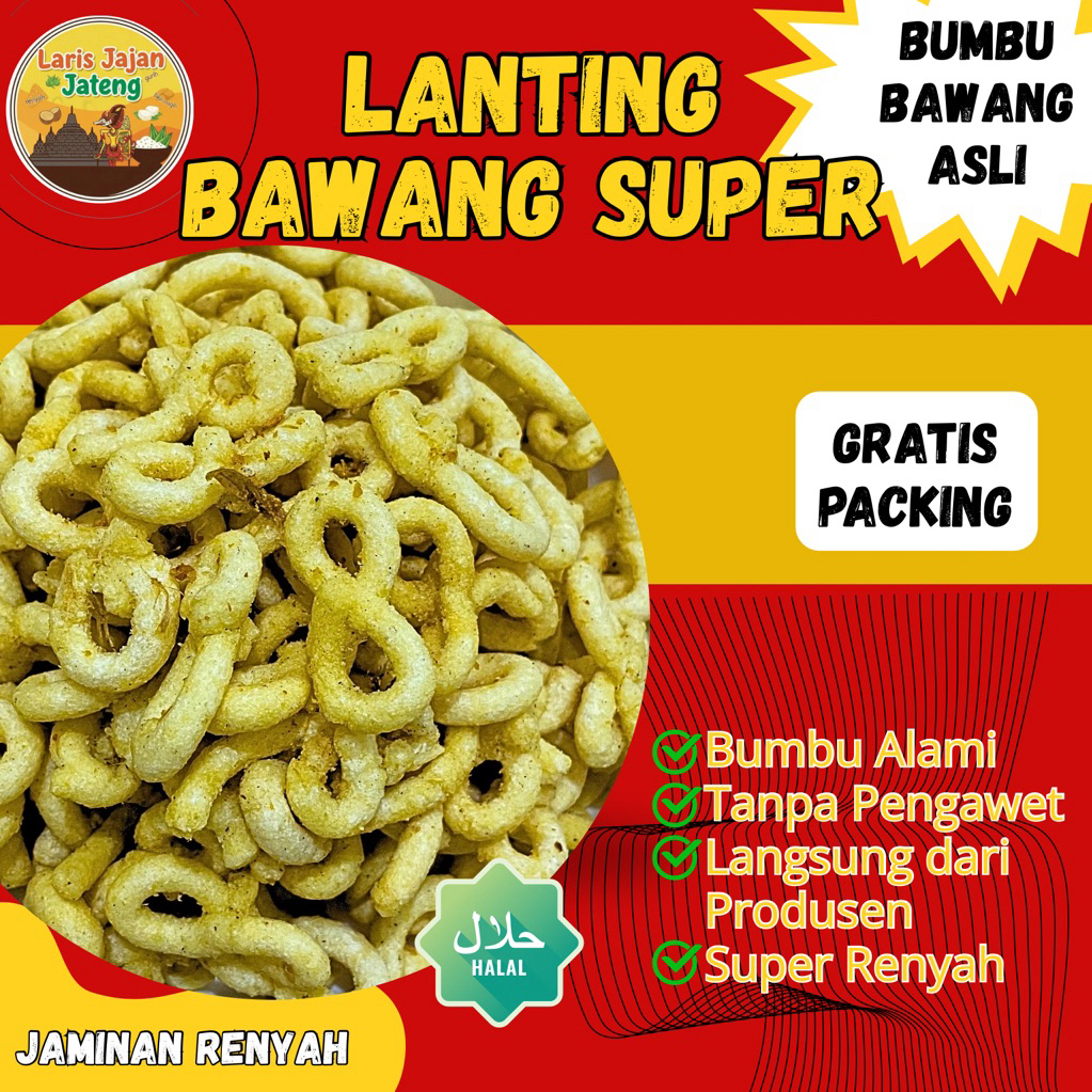 Jual TERLARIS - Lanting Bawang SUPER | Lanting Kebumen | Jajan Jadul ...
