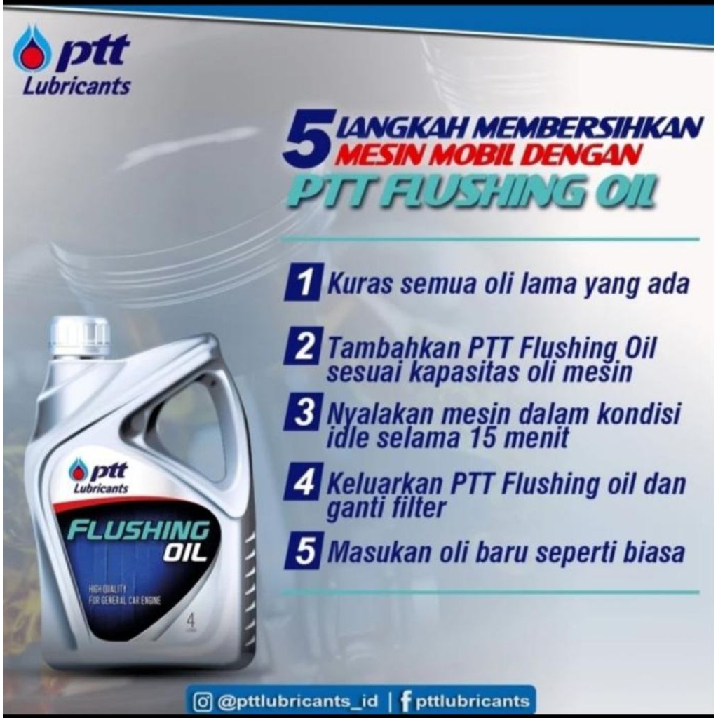 Jual PTT Flushing Oil 4L – Bensin & Diesel | Shopee Indonesia