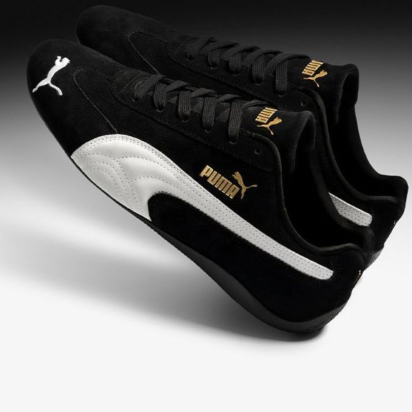Jual sepatu sneakers puma speed cats bw unisex suede lengkap dengan box ...