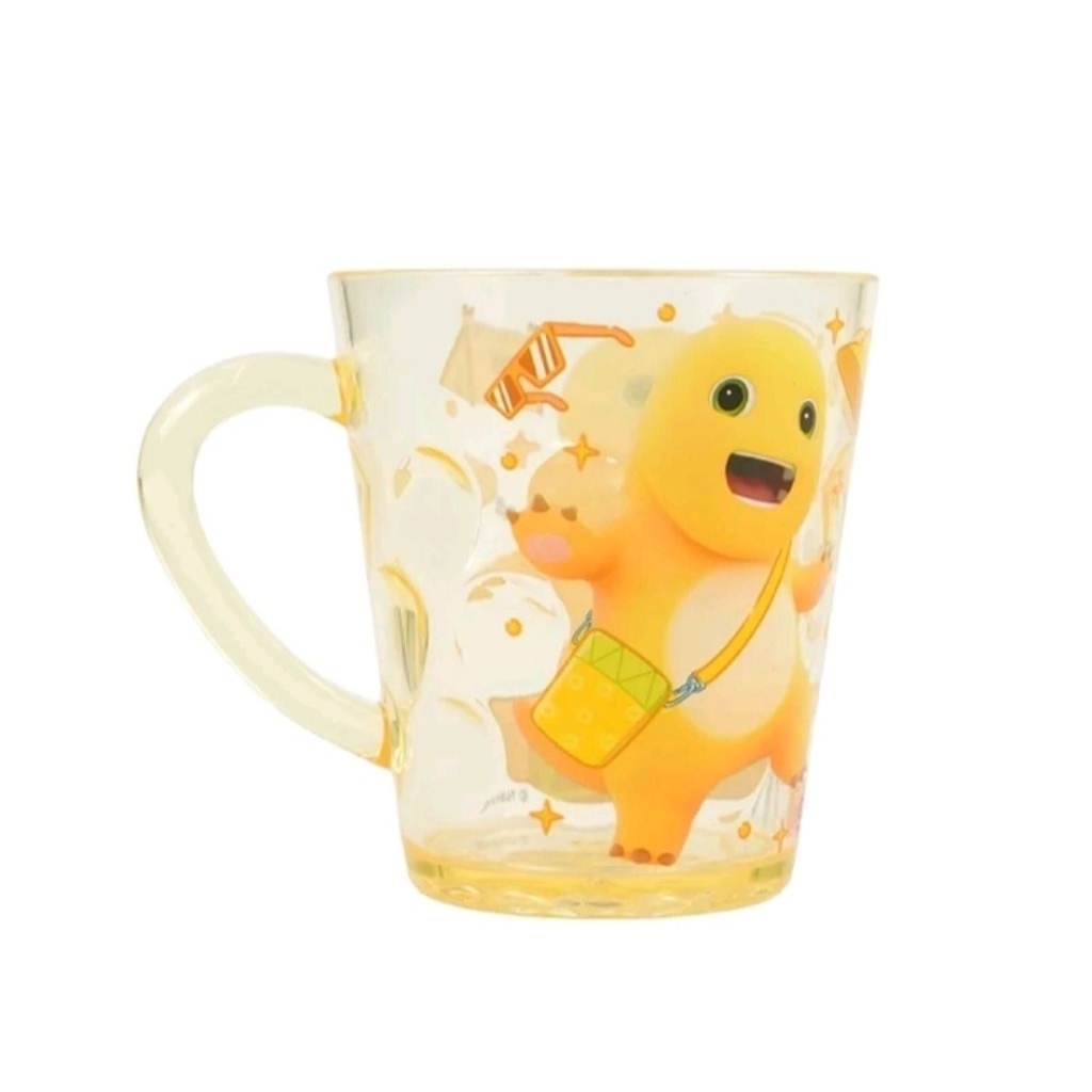 Jual GELAS CANGKIR MINUM ANAK-ANAK DINO KUNING CUP 260ML NAILONG OASIS ...