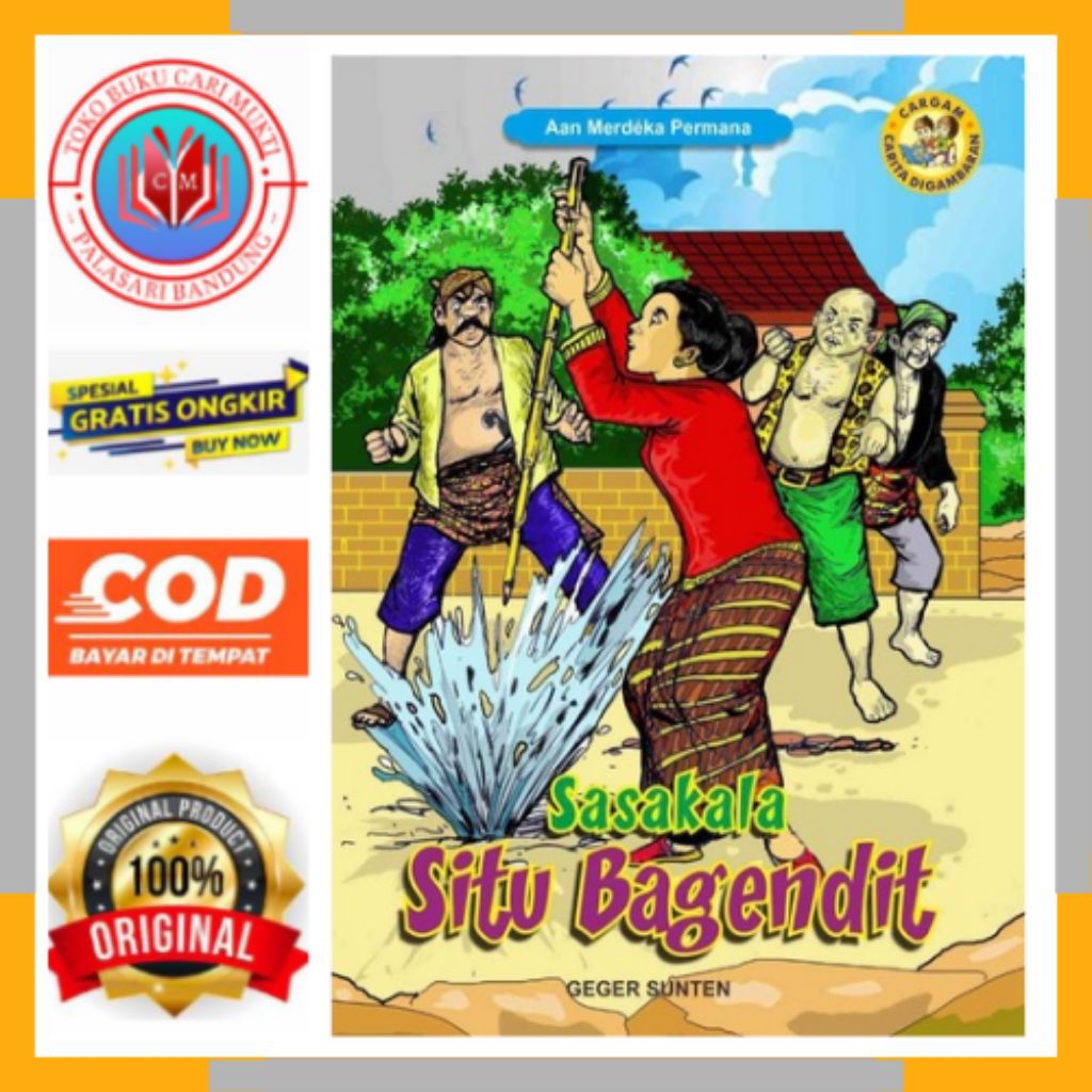 Jual GEGER SUNTEN BUKU CARGAM CARITA DIGAMBARAN BASA SUNDA SASAKALA ...