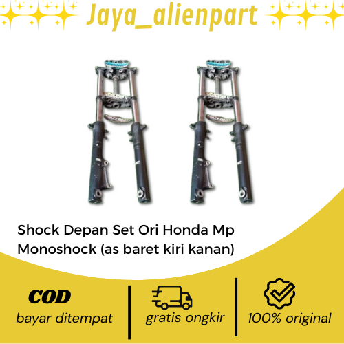Jual Shockbreaker Sekok Skok Depan Set Ori Honda Megapro Monoshock (as ...
