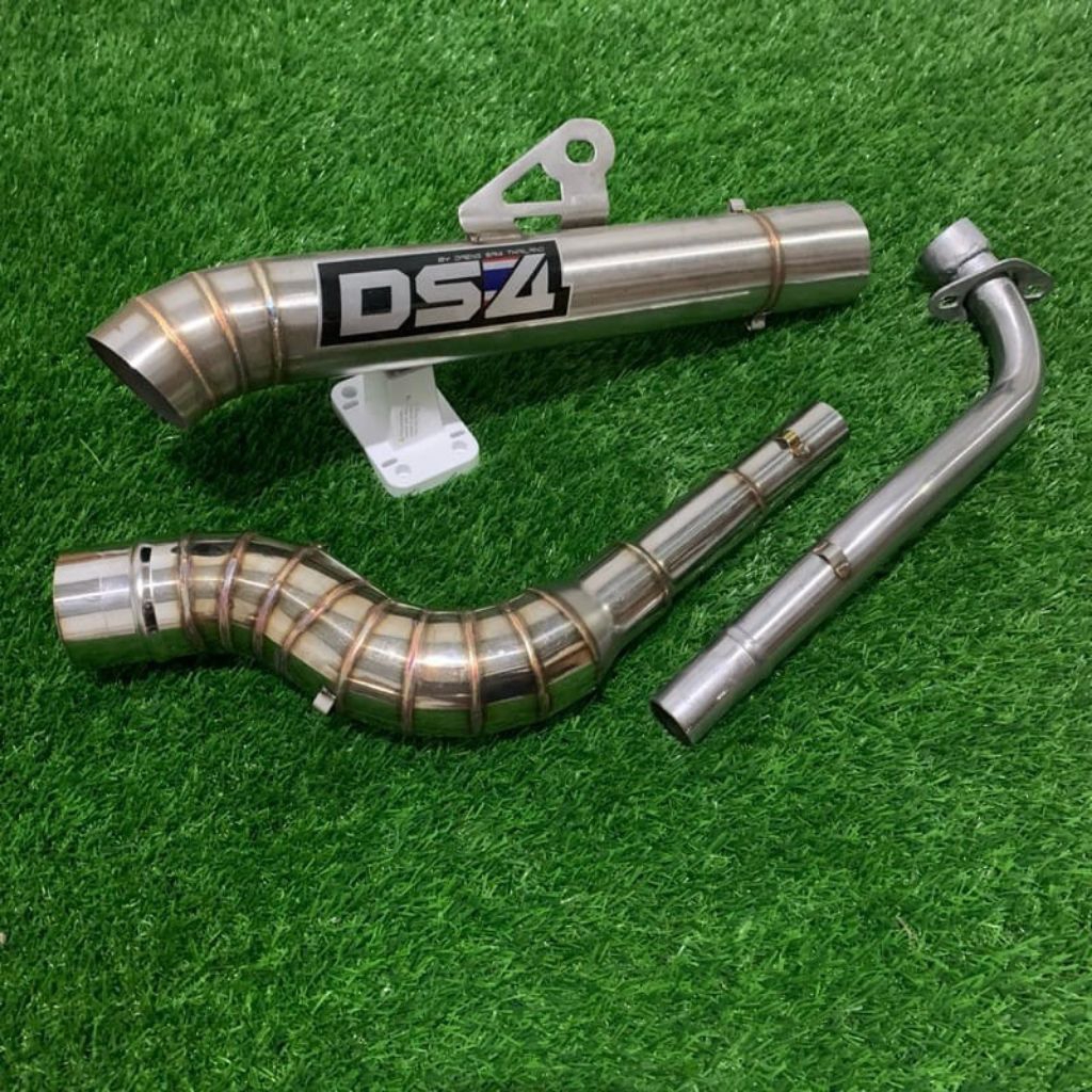 Jual DS4 SUPER OPEN PIPE BIGELBOW HIGHMOUNT titit type for wave125/100/ ...