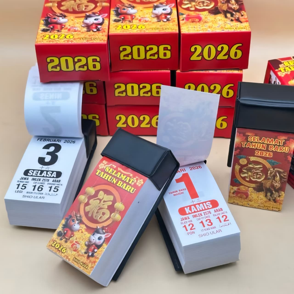 Jual Kalender Harian Mini 2026 Kalender Mobil Kalender Mini Kalender ...