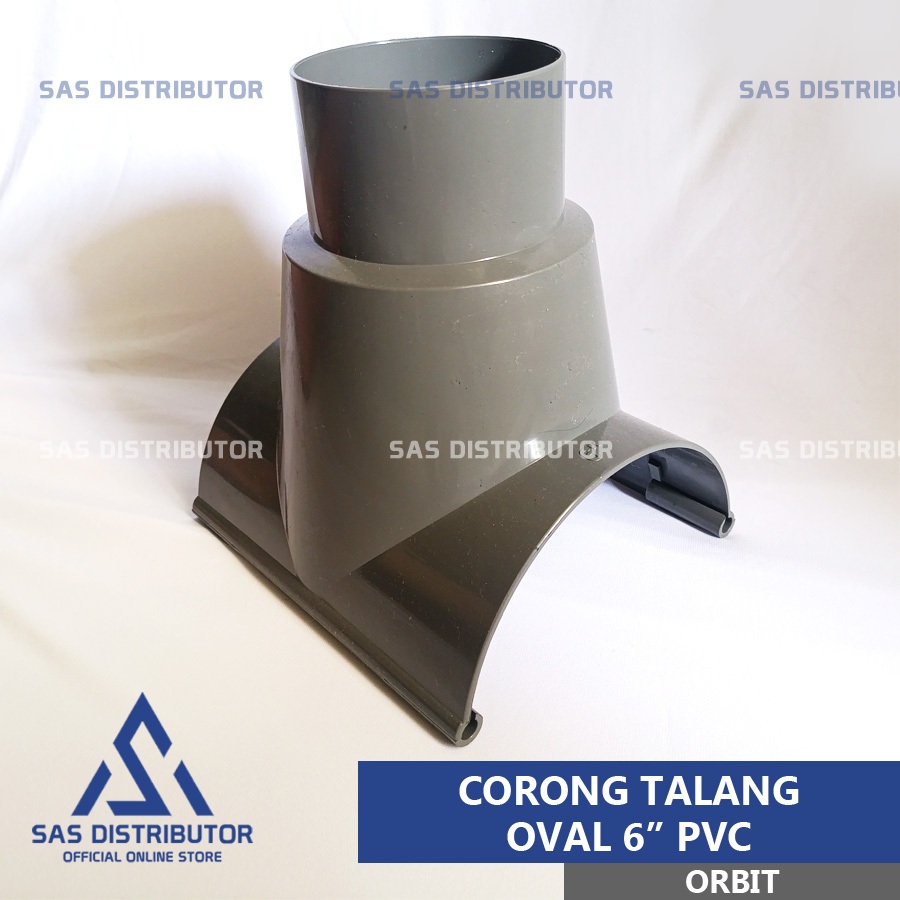 Jual Oval Corong Talang 6" inch PVC Orbit / Corong Talang Oval 6" / RG ...