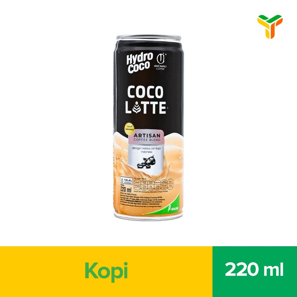 Jual Hydro Coco Coco Latte 220 Ml | Shopee Indonesia