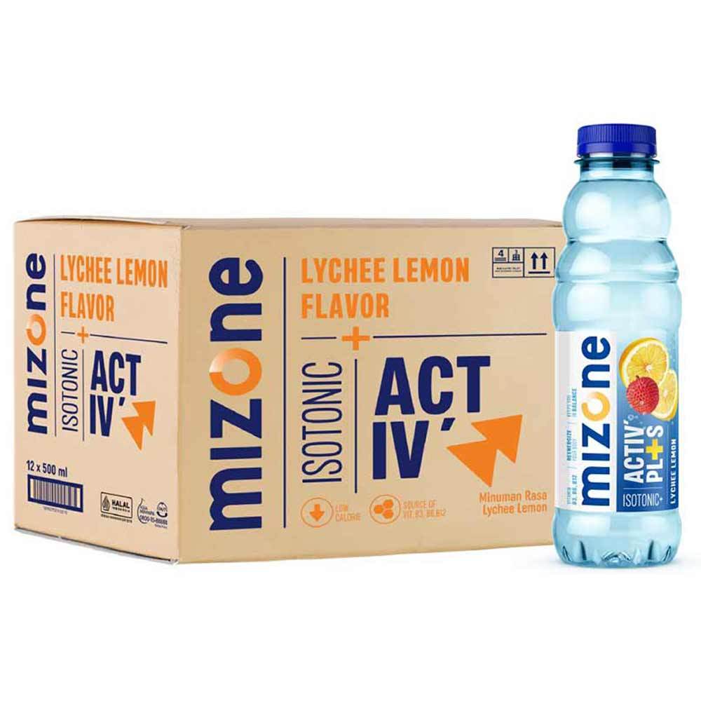 Jual MIZONE Minuman Isotonic Lychee Lemon Cranberry Coco Boost Flavor ...