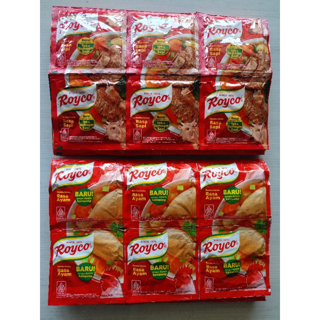 Jual Royco ayam / sapi 12 sachet | Shopee Indonesia