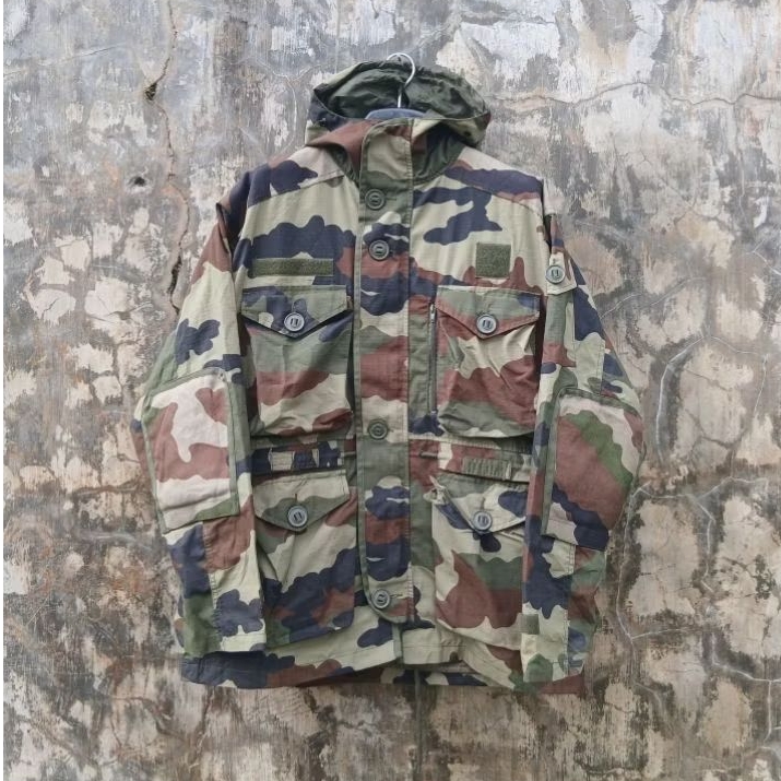 Jual french army smock combat jacket not buzz rickson m65 | Shopee ...
