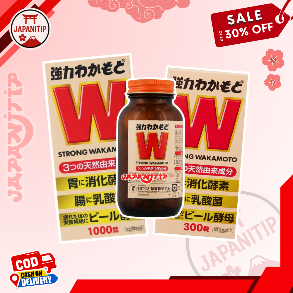 Jual STRONG WAKAMOTO 300 & 1000 Tablet Original Japan | Shopee Indonesia