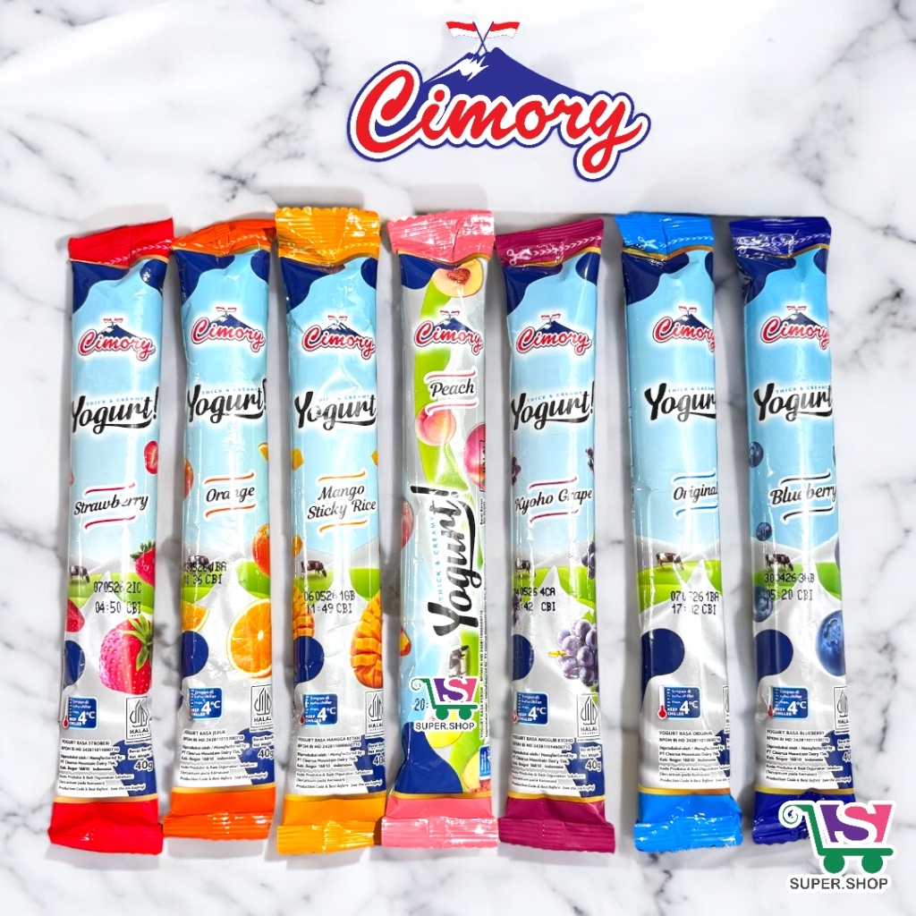 Jual Cimory Yogurt STICK / Yogurt Stik Bluberry / Strawberry 40 Gram ...