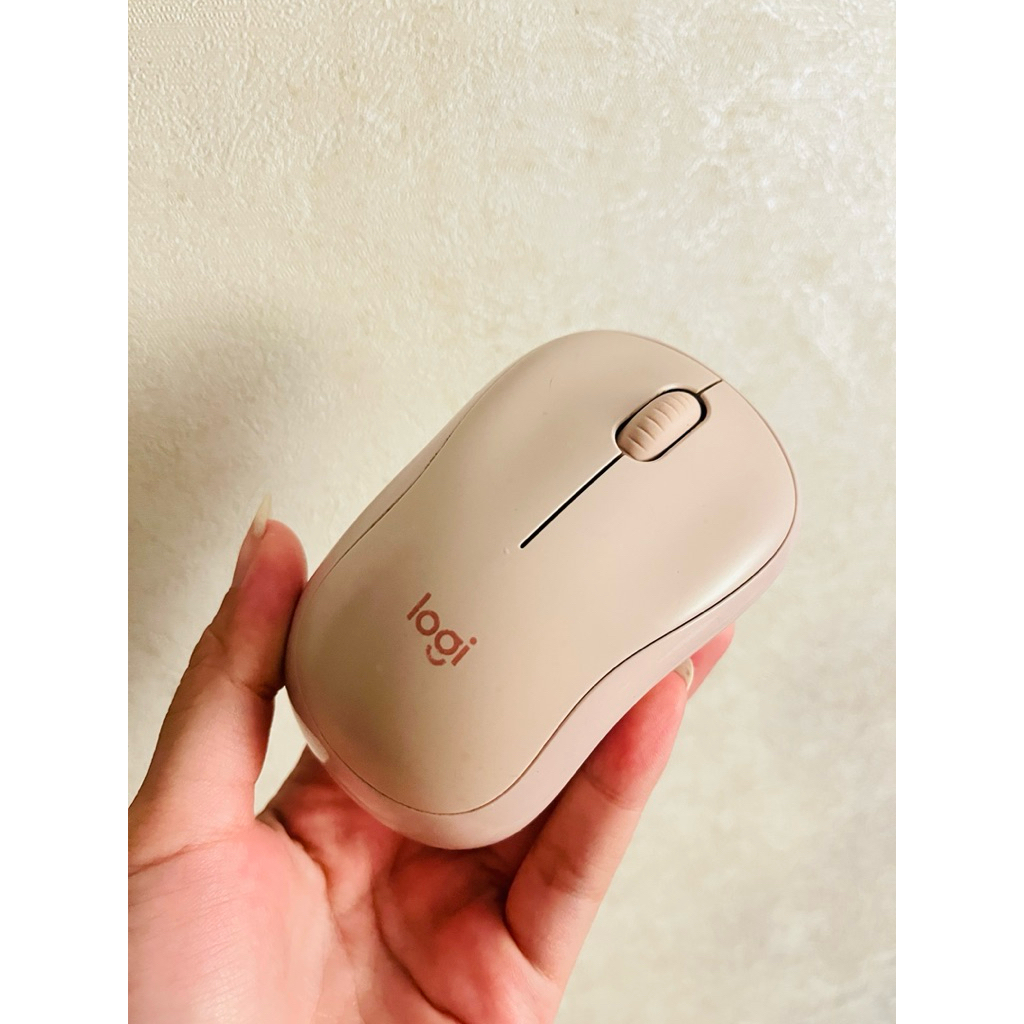 Jual Logitech M220 Mouse Wireless Silent Click - Rose | Shopee Indonesia