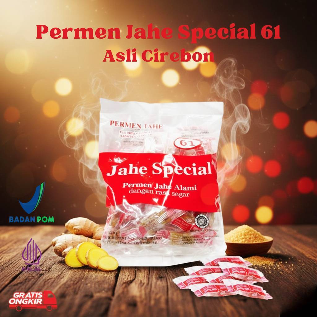 Jual Permen Jahe "Special 61" | Permen Hangat, Segar, dan Pengusir Mual ...