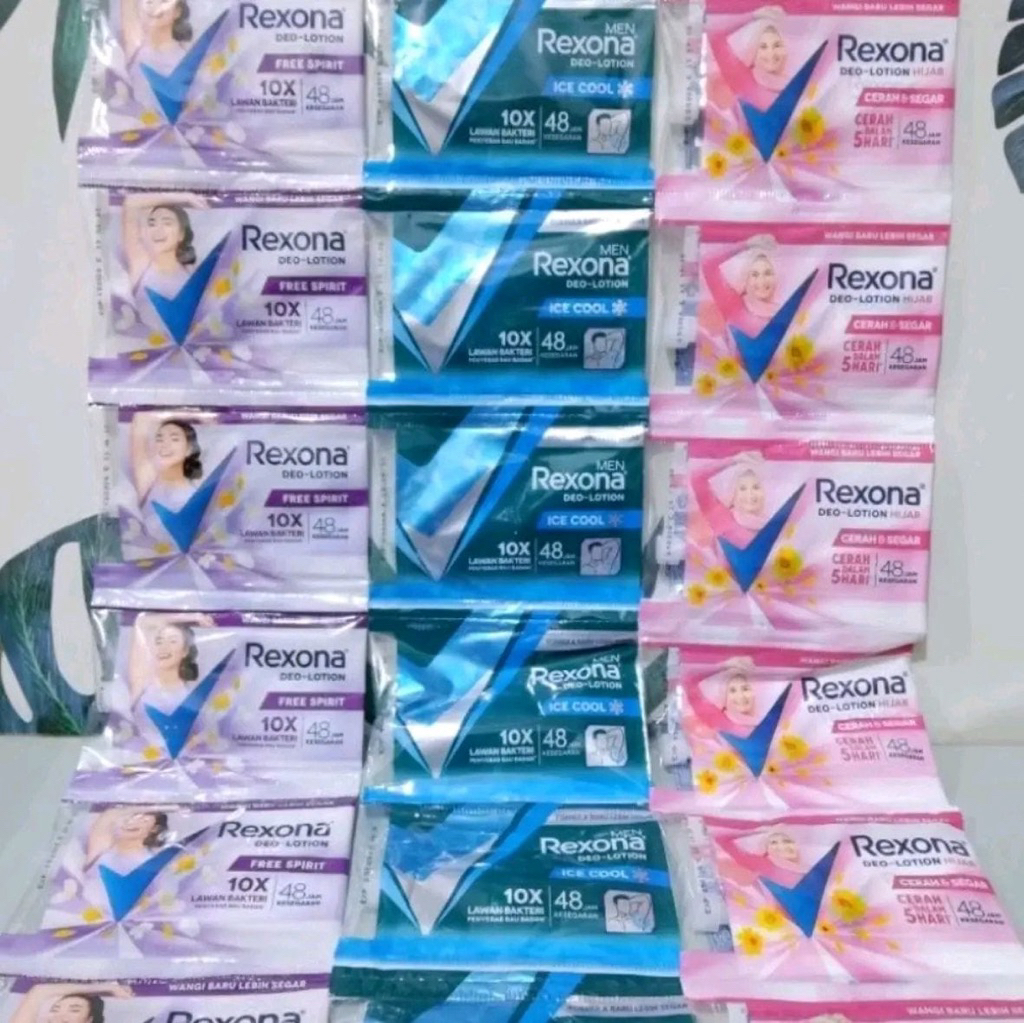 Jual [ ISI 12 SACHET ] REXONA DEO LOTION SACHET | Shopee Indonesia