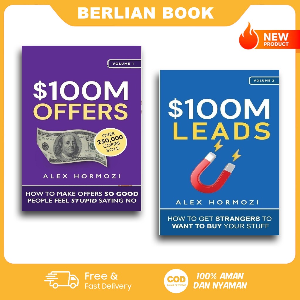 Jual 100M Offers | 100M Leads by Alex Hormozi (English) | Shopee Indonesia