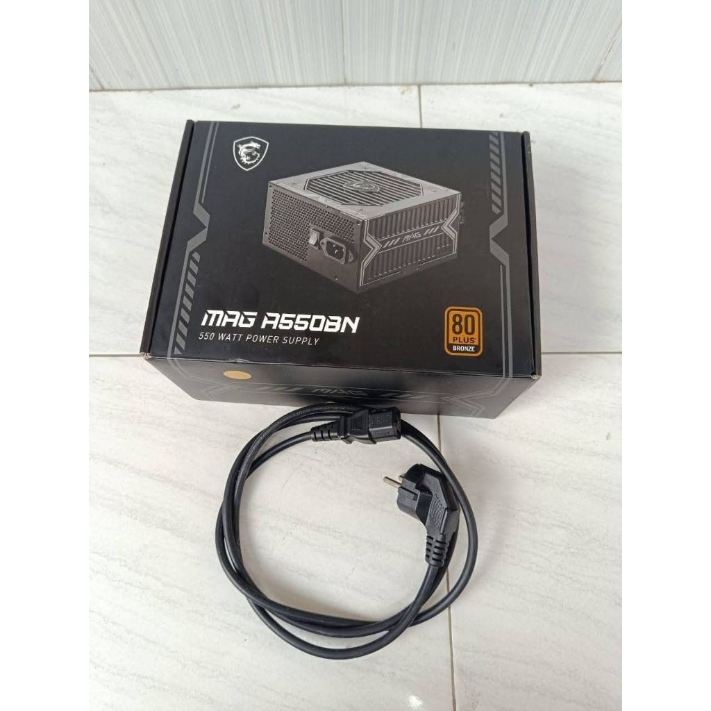 Jual MSI MAG A550BN 80+ Bronze (Second) | Shopee Indonesia