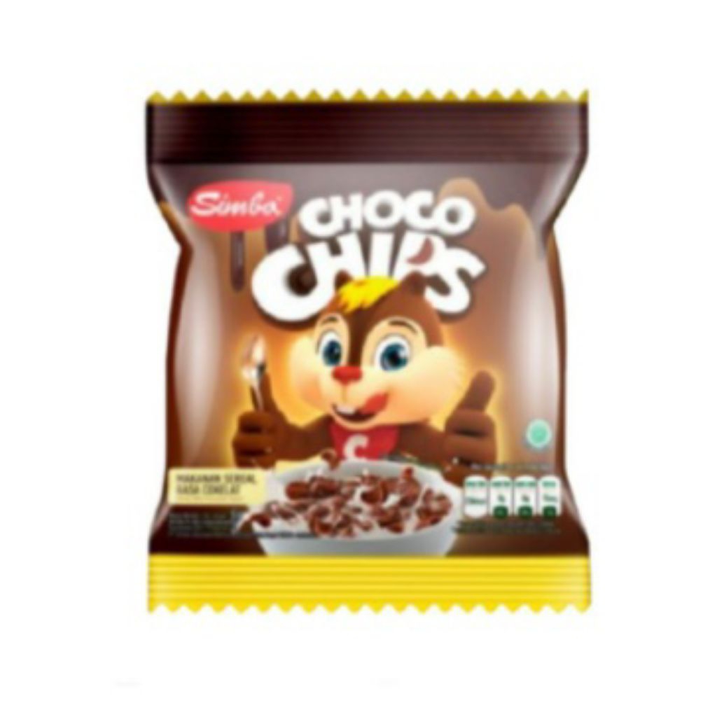 Jual Choco Chips Simba Cokelat Sereal 1 Renceng Isi 10 Pcs | Shopee ...
