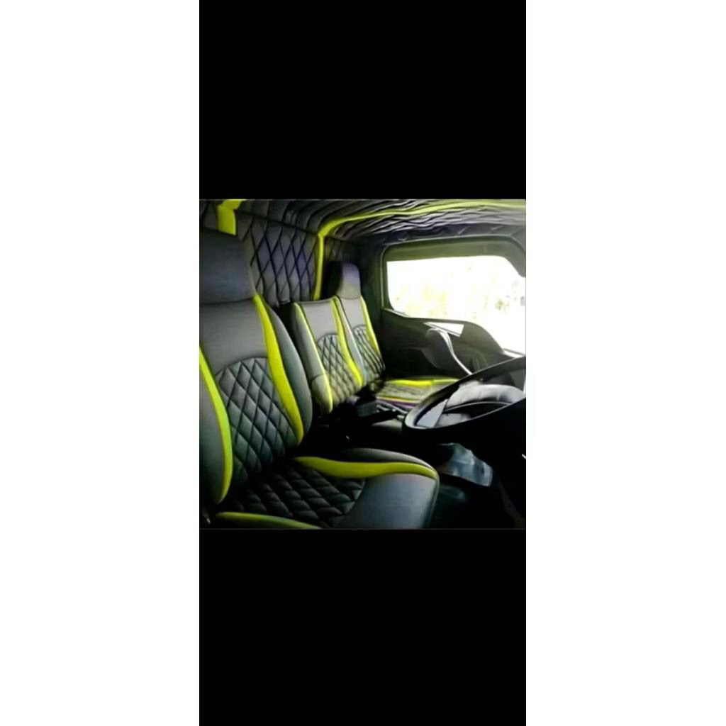 Jual sarung jok mobil truk ragasa,canter,hino,elf macan variasi ready ...