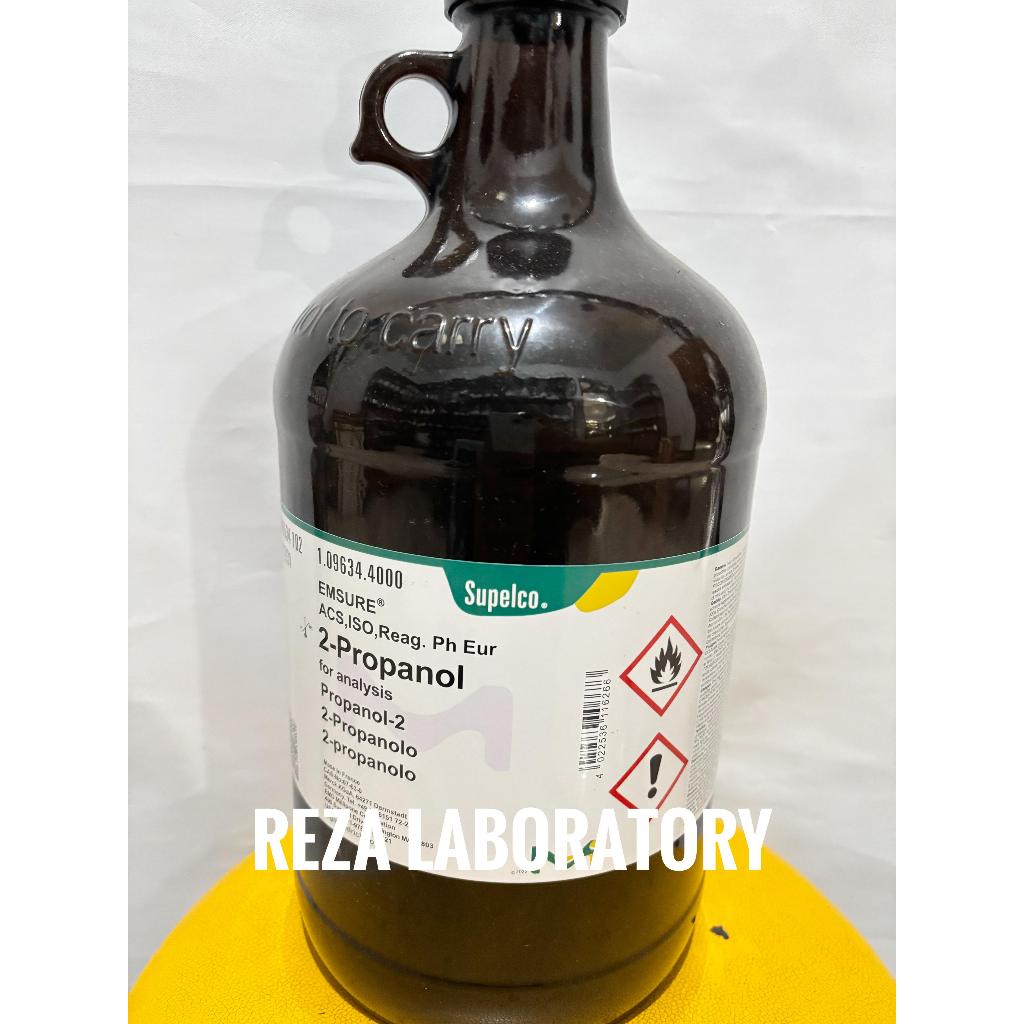 Jual 2-Propanol / Isopropyl Alcohol MERCK 109634 4L ORIGINAL | Shopee ...