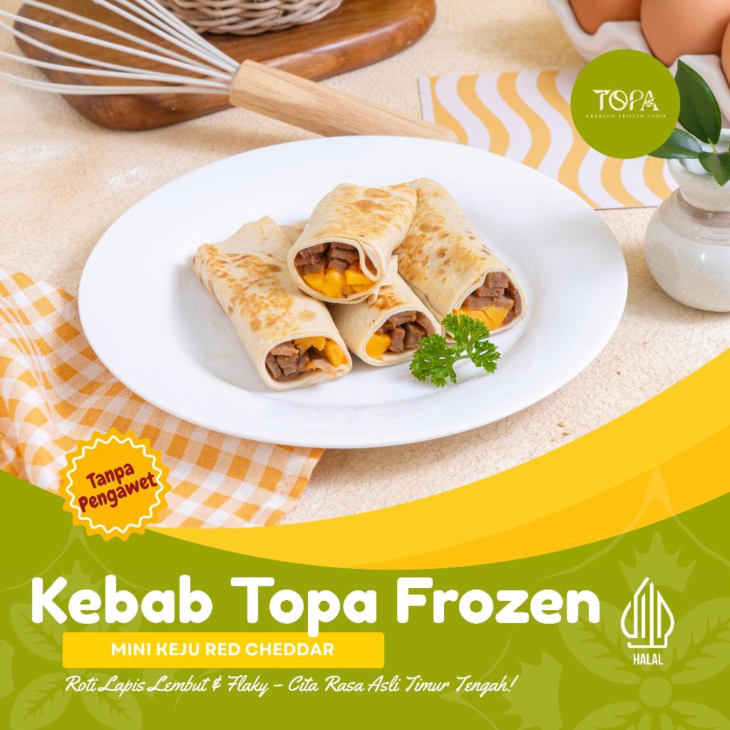 Jual KEBAB KEJU RED CHEDDAR FROZEN TOPA FOOD ISI 10 PCS | KEBAB FROZEN ...