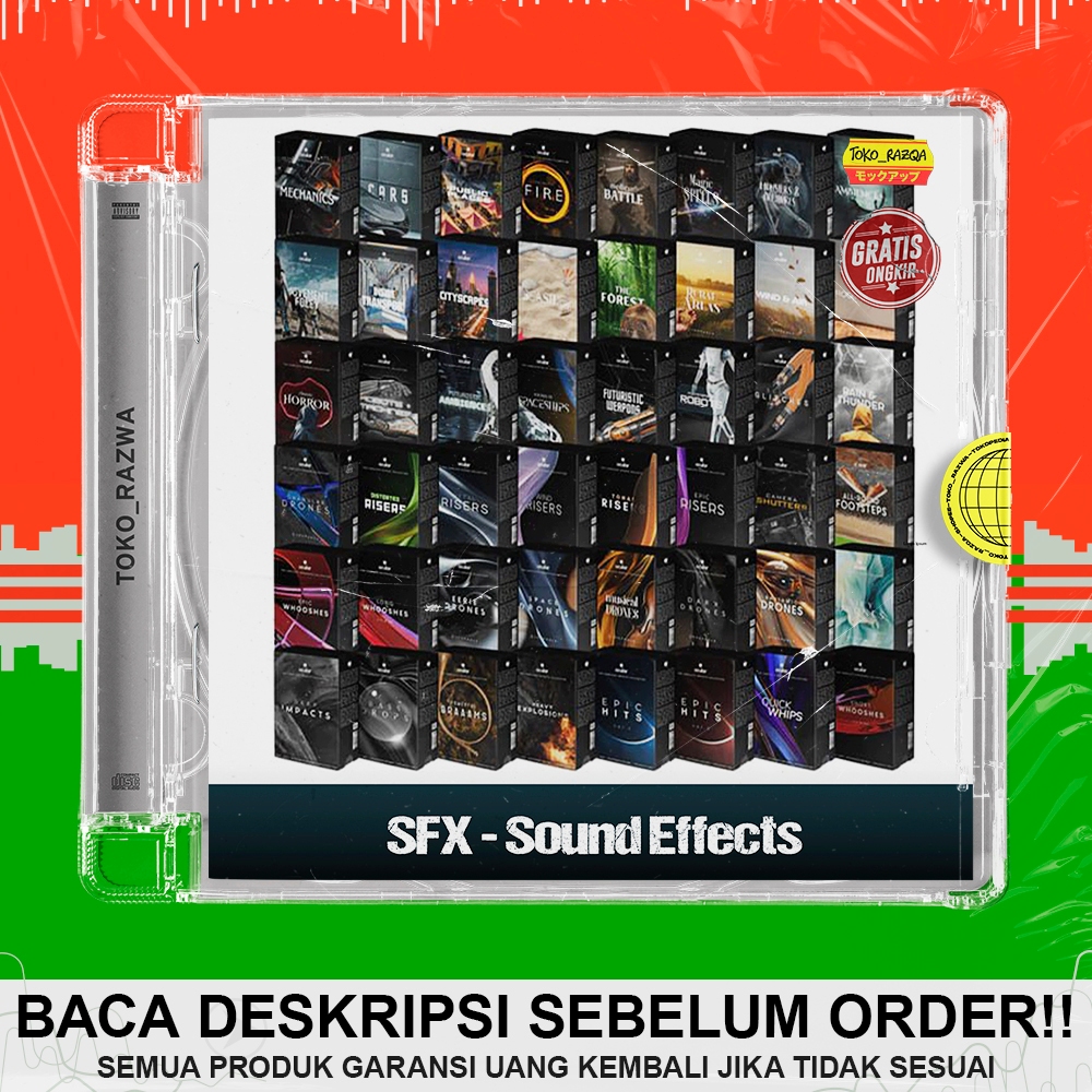 Jual SFX - Ocular Sounds - The Ultimate Sound FX Bundle - 4,000 ...
