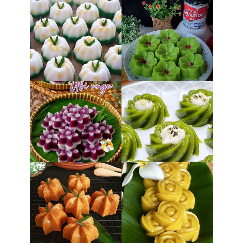 Jual [COD Isi 24pcs] Cetakan Kue Bunga Anti Lengket – 5 Motif (Tulip ...