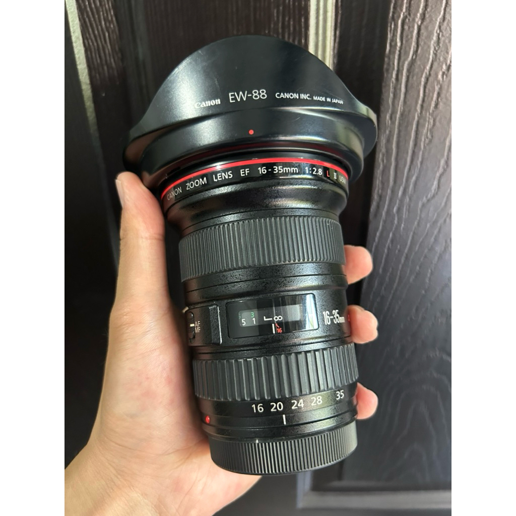 Jual Lensa Wide Canon 16-35mm f2.8 L Mark II USM Mark 2 Fullset ...