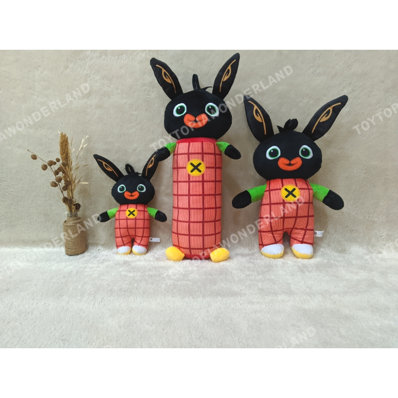 Jual TTW Boneka Dan Guling Bing Rabbit Hitam Size M-L Bahan Yelvo ...
