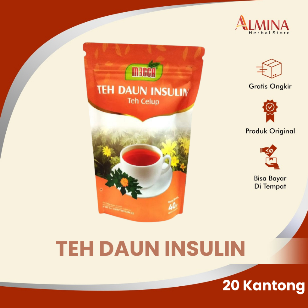 Jual Teh Celup Daun Insulin Mecca / Teh Insulin | Shopee Indonesia